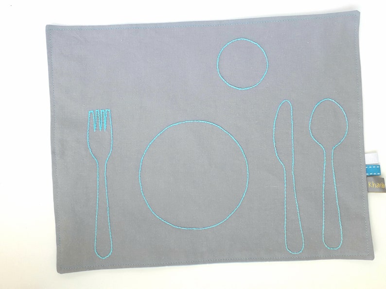 Place Setting Montessori Practical Life Montessori Placemat | Etsy