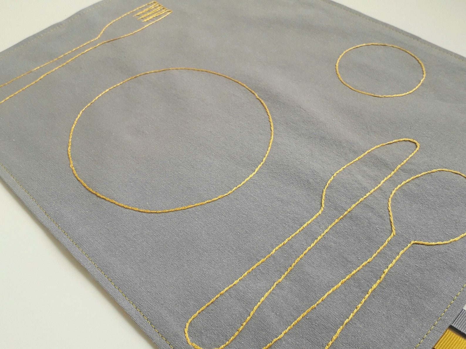 Place Setting Montessori Practical Life Montessori Placemat | Etsy