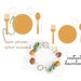 Place Setting Montessori Practical Life, Montessori Placemat for Kids ...