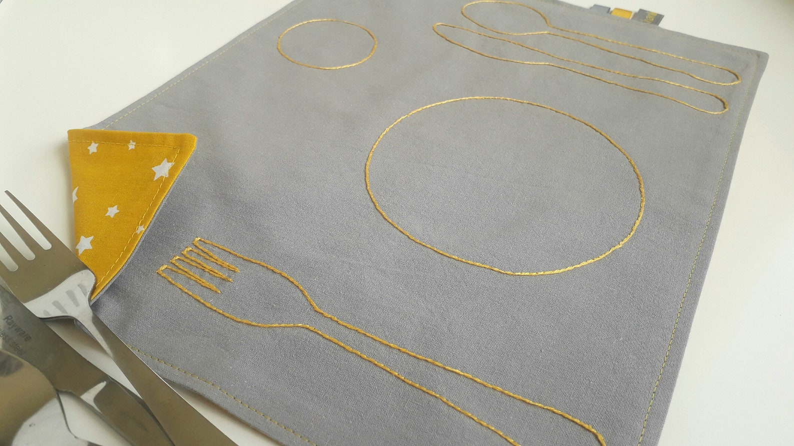 Place Setting Montessori Practical Life Montessori Placemat | Etsy