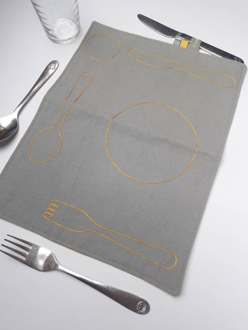 Place Setting Montessori Practical Life Montessori Placemat | Etsy