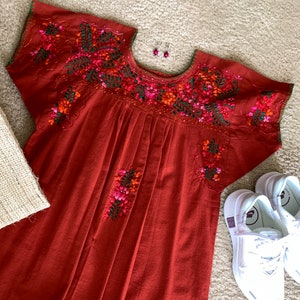 Mexican Top Burnt Orange - Etsy