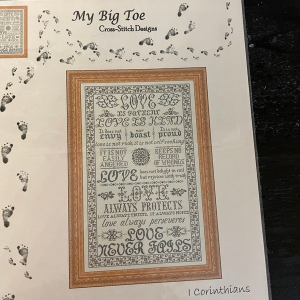My Big Toe Cross Stitch Patterns - Etsy