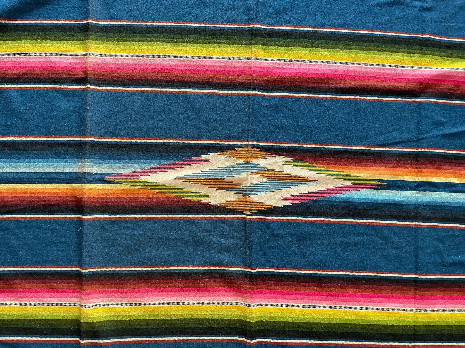 Vintage Saltillo Serape Blanket - Etsy