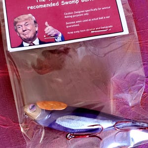 Model 4547 - Limited Edition Donald Trump Fishing Lure. - Etsy