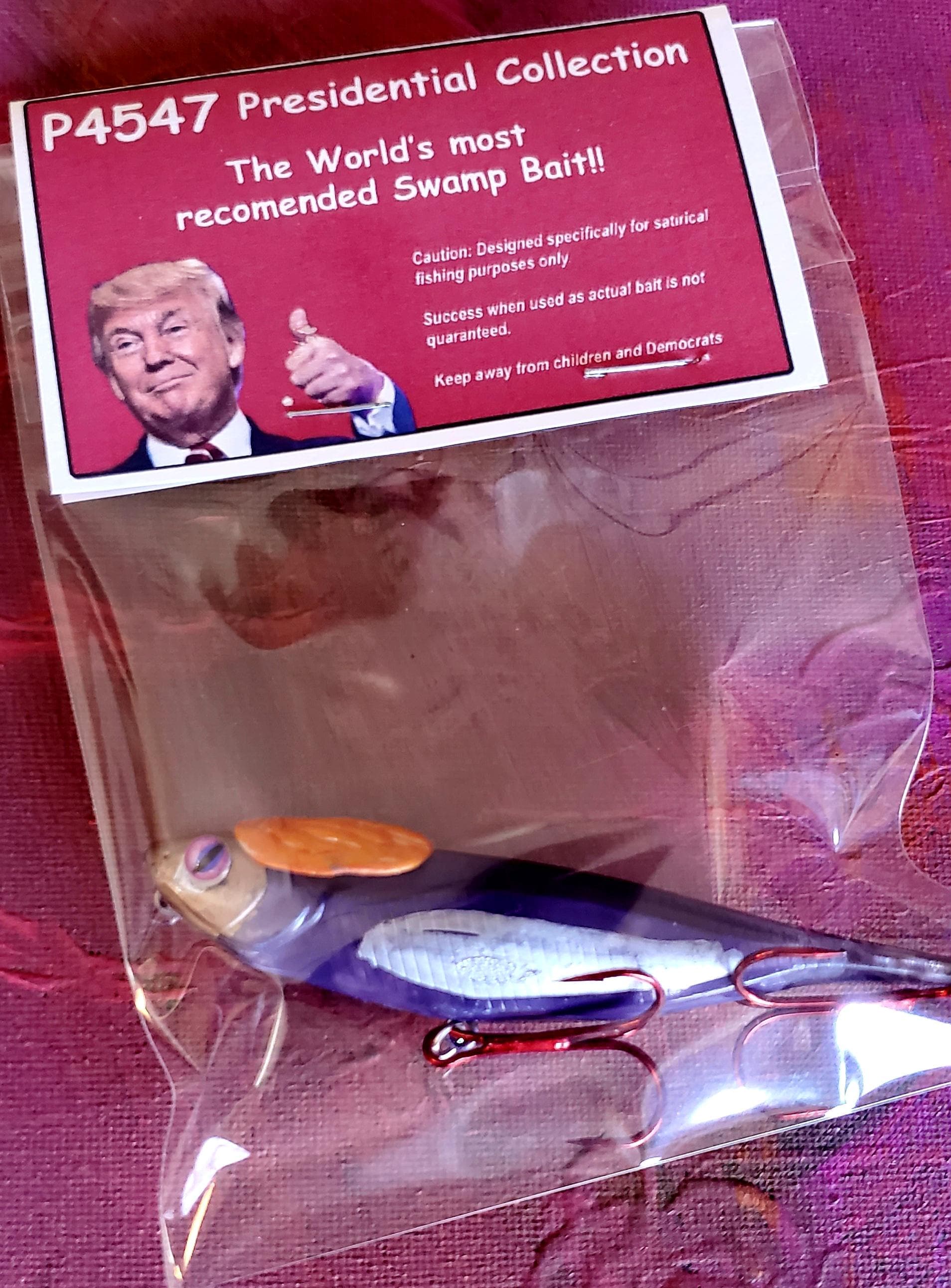 Model 4547 - Limited Edition Donald Trump Fishing Lure. - Etsy