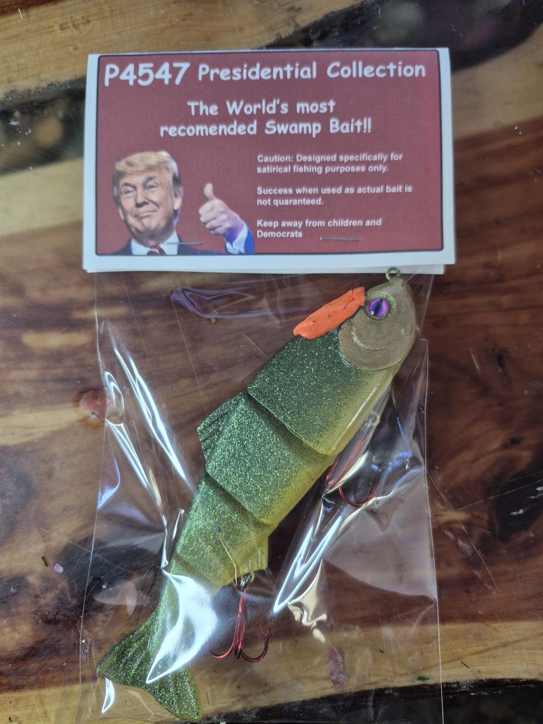 Model 4547-L - Limited Edition Donald Trump Fishing Lure. - Etsy