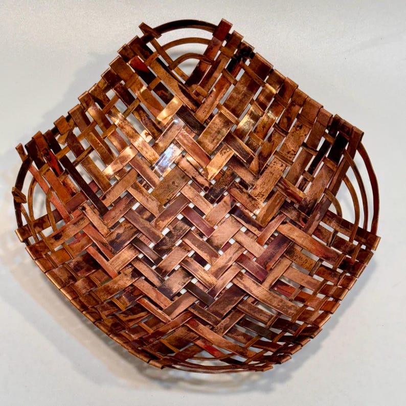 Copper Basket - Etsy