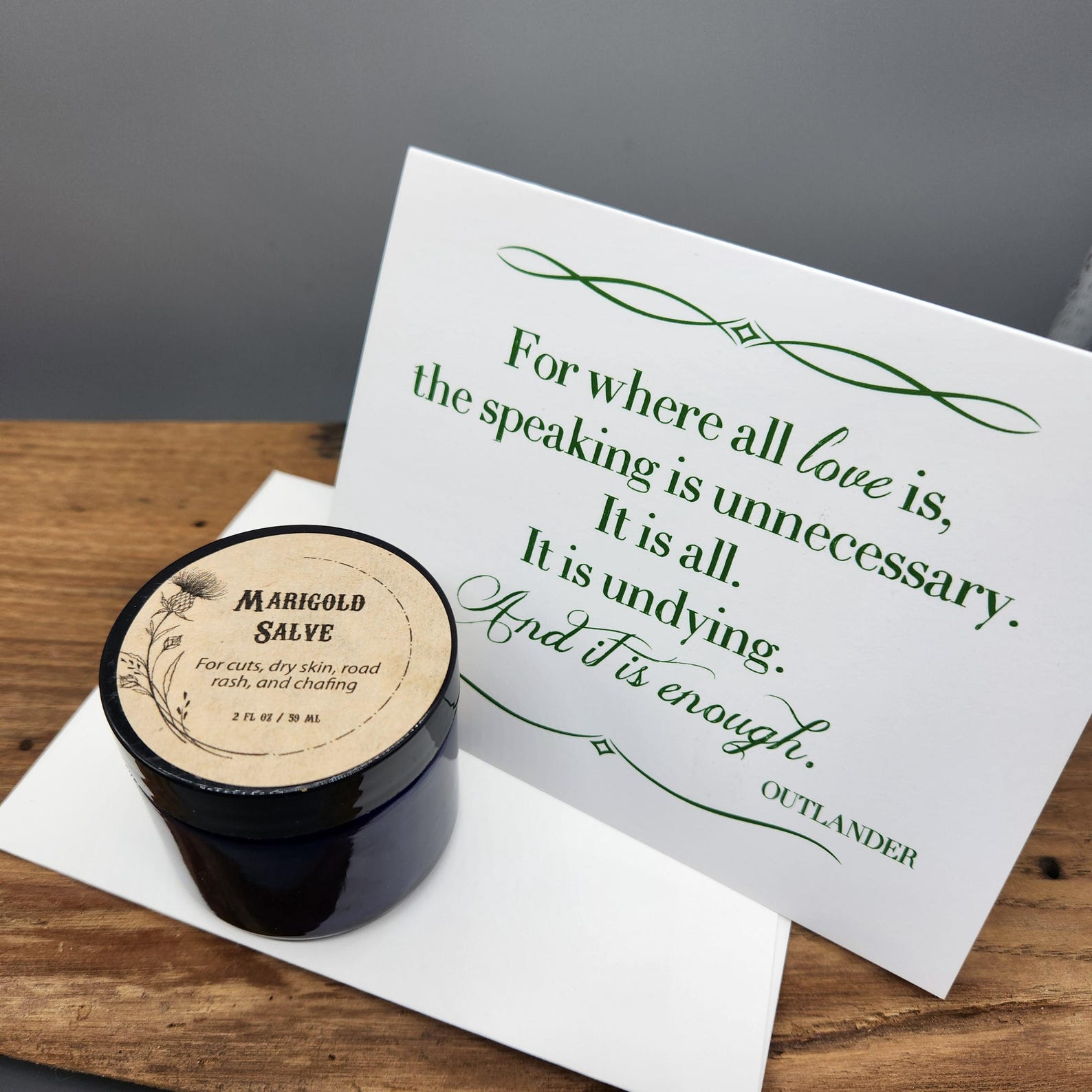 Marigold (calendula) Salve • Plant-infused Natural Balm • Skin Comfort ...