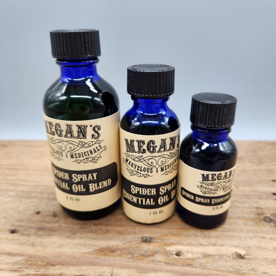 Spider Spray Essential Oil Blend – Peppermint Lemon Oil for Diffusers ...