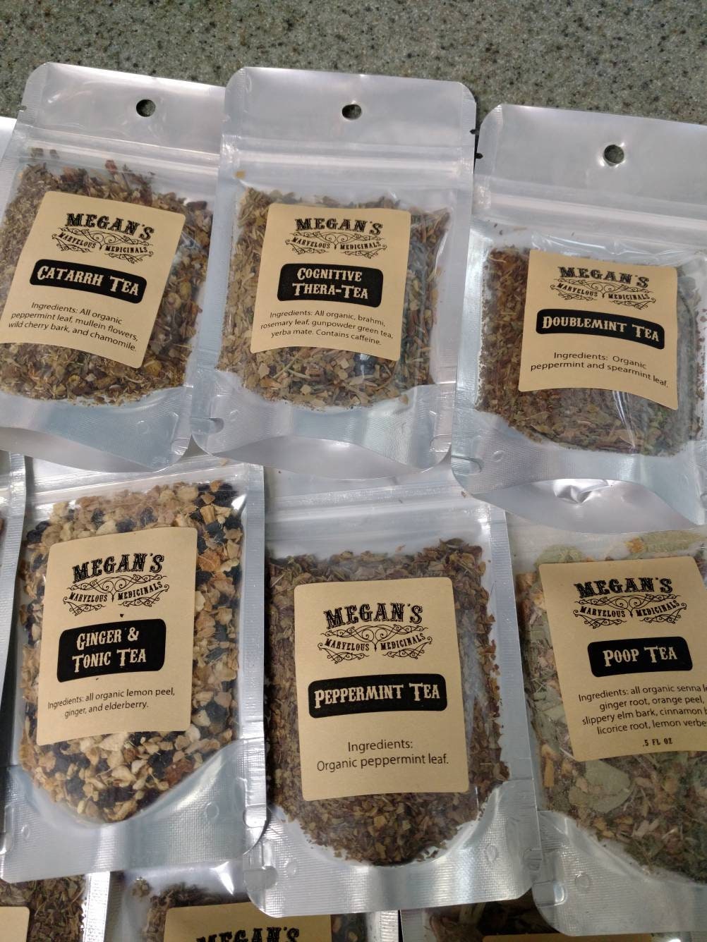 Choose Your Own Tea Sample Set 5 Teas Sample Size Organic - Etsy Canada