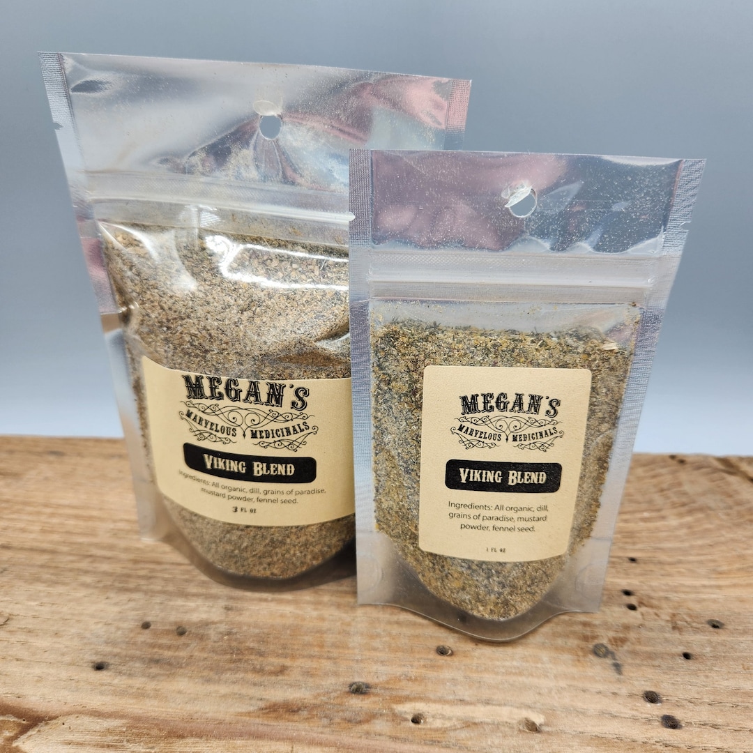 Viking Blend, Medieval Mix, Culinary Herbs, Dill, Grains of Paradise ...