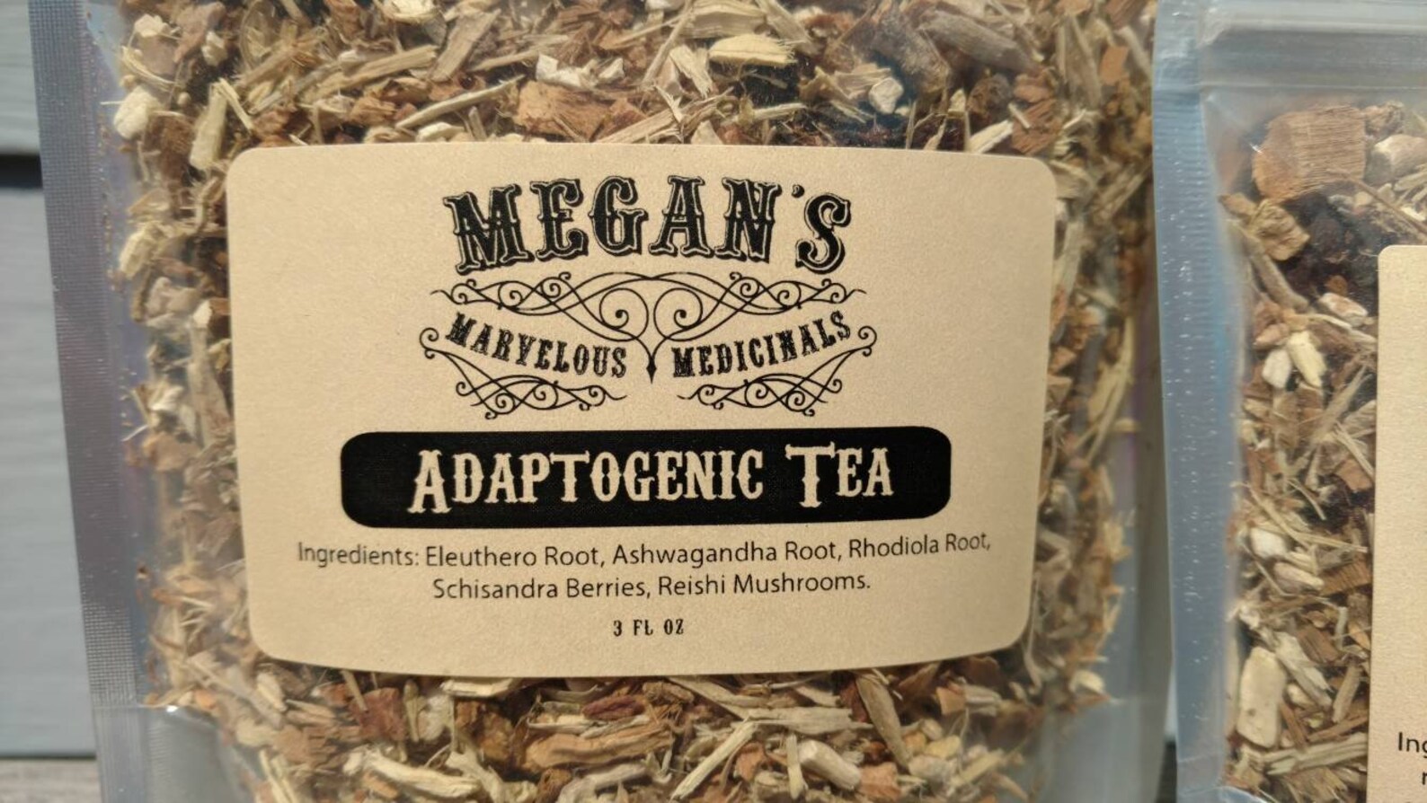 Adaptogenic Tea Organic Herbal Tea Ashawaganda Rhodiola - Etsy