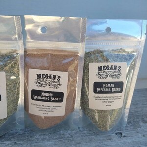 Medieval Spice Mix Gift Set Set of 3 Culinary Herbs Grains - Etsy
