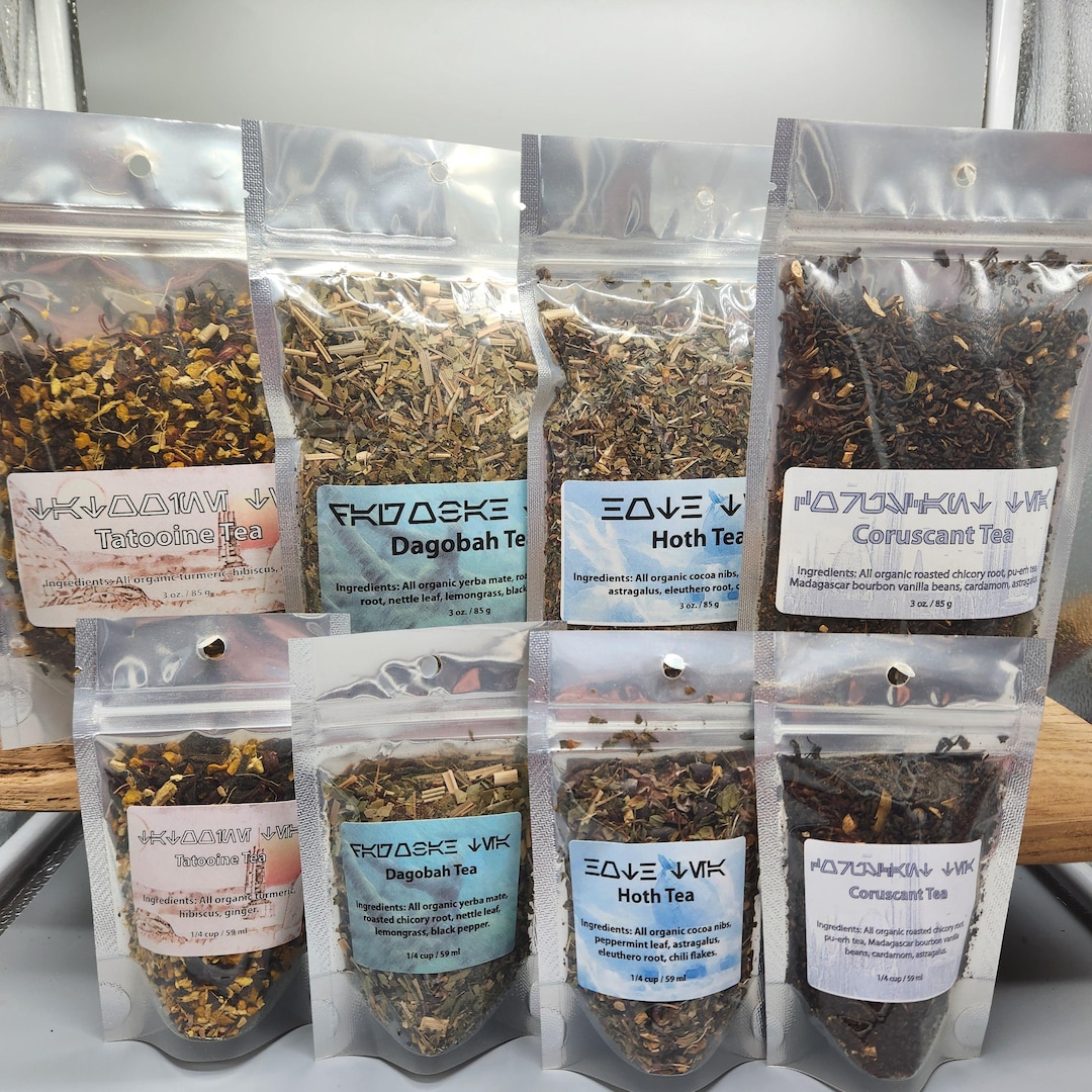 Star Wars Tea Set – Galactic Loose Leaf Teas (coruscant, Dagobah ...