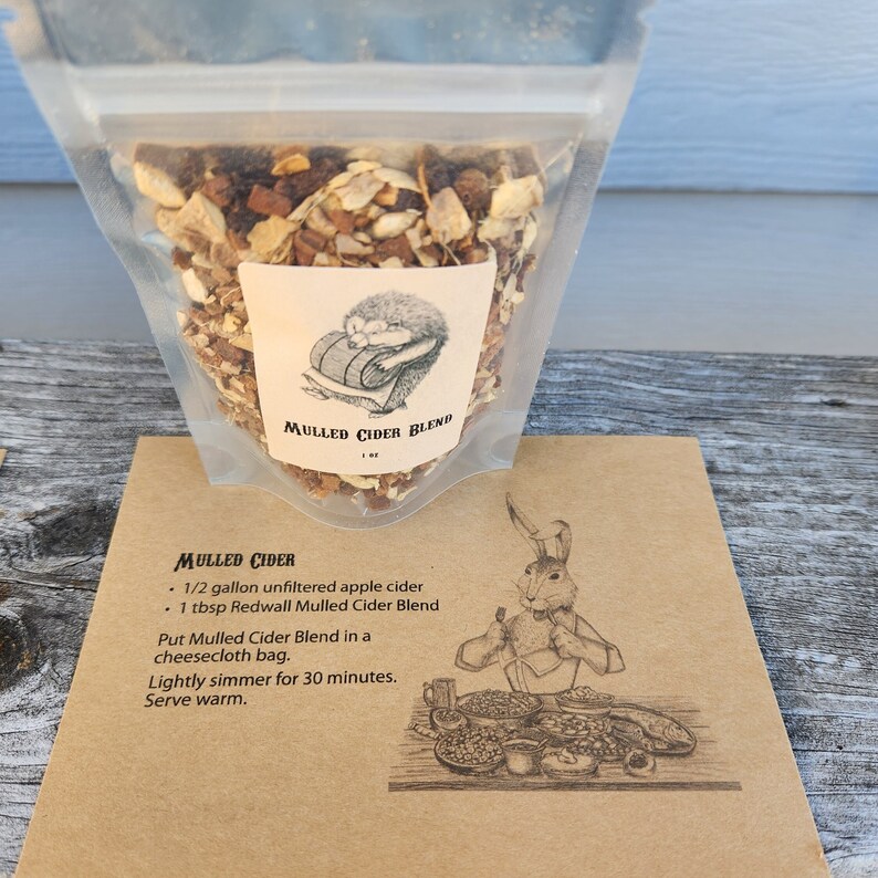 Redwall-inspired Spice Set – 5 Fantasy Cooking Blends With Recipe Cards ...