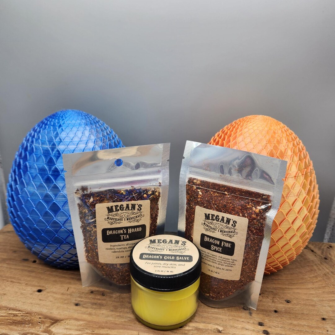 Dragon Egg Gift Set – Herbal Self-care & Culinary Adventure Box With ...