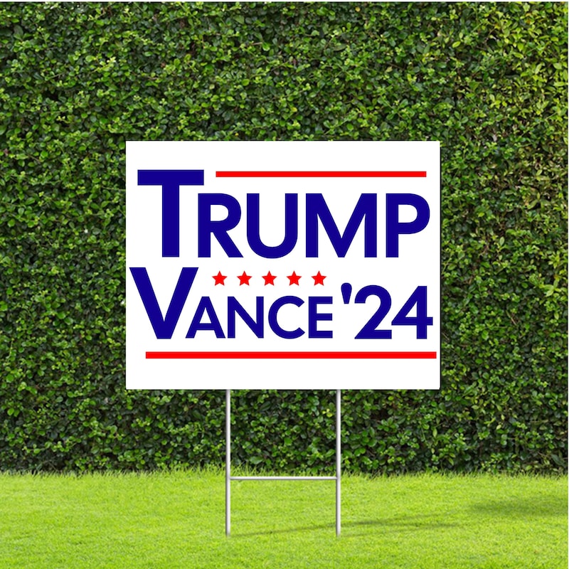 Trump Vance Sign - Etsy