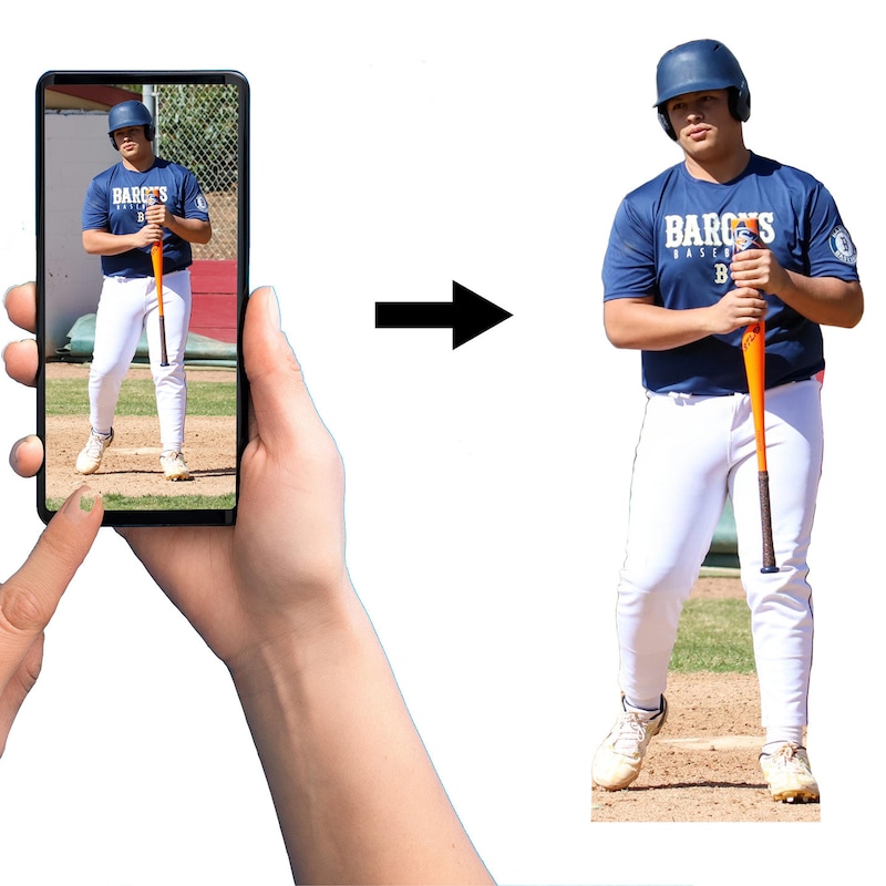 Cardboard Cutout Person - Etsy