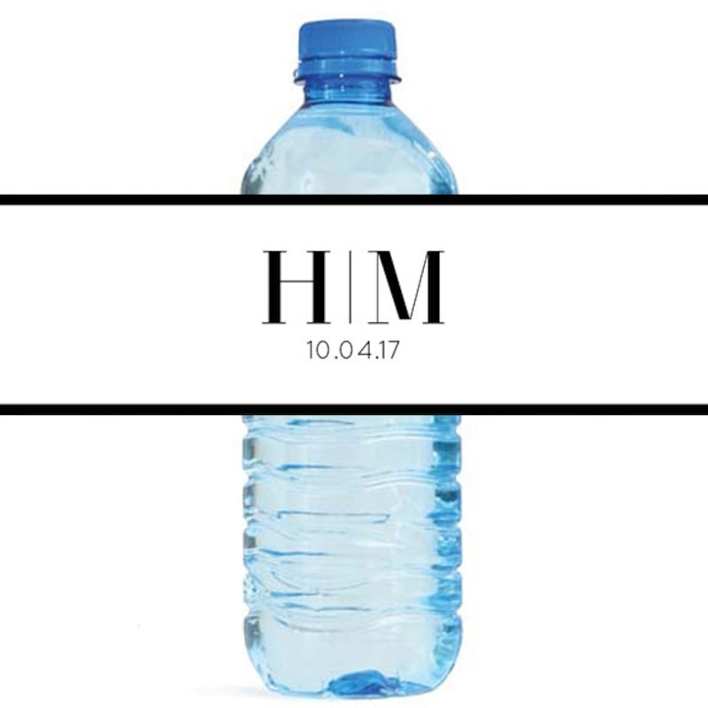 Water Bottle Elegant - Etsy