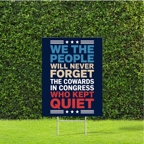Vote No Yard Sign - Etsy