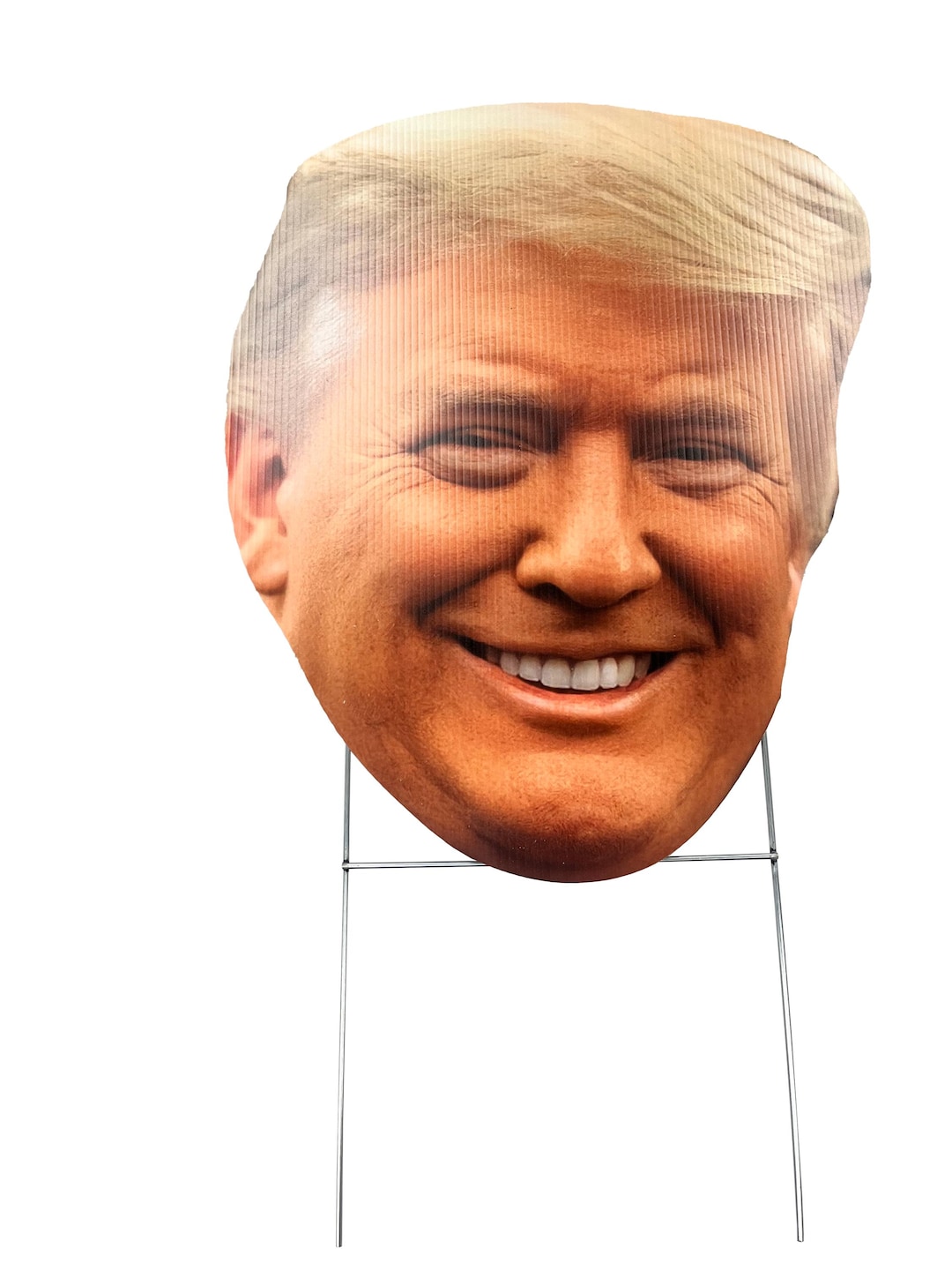 Trump Photo Yard Sign Measures 21"x16" Republican Party Lawn Sign to ...