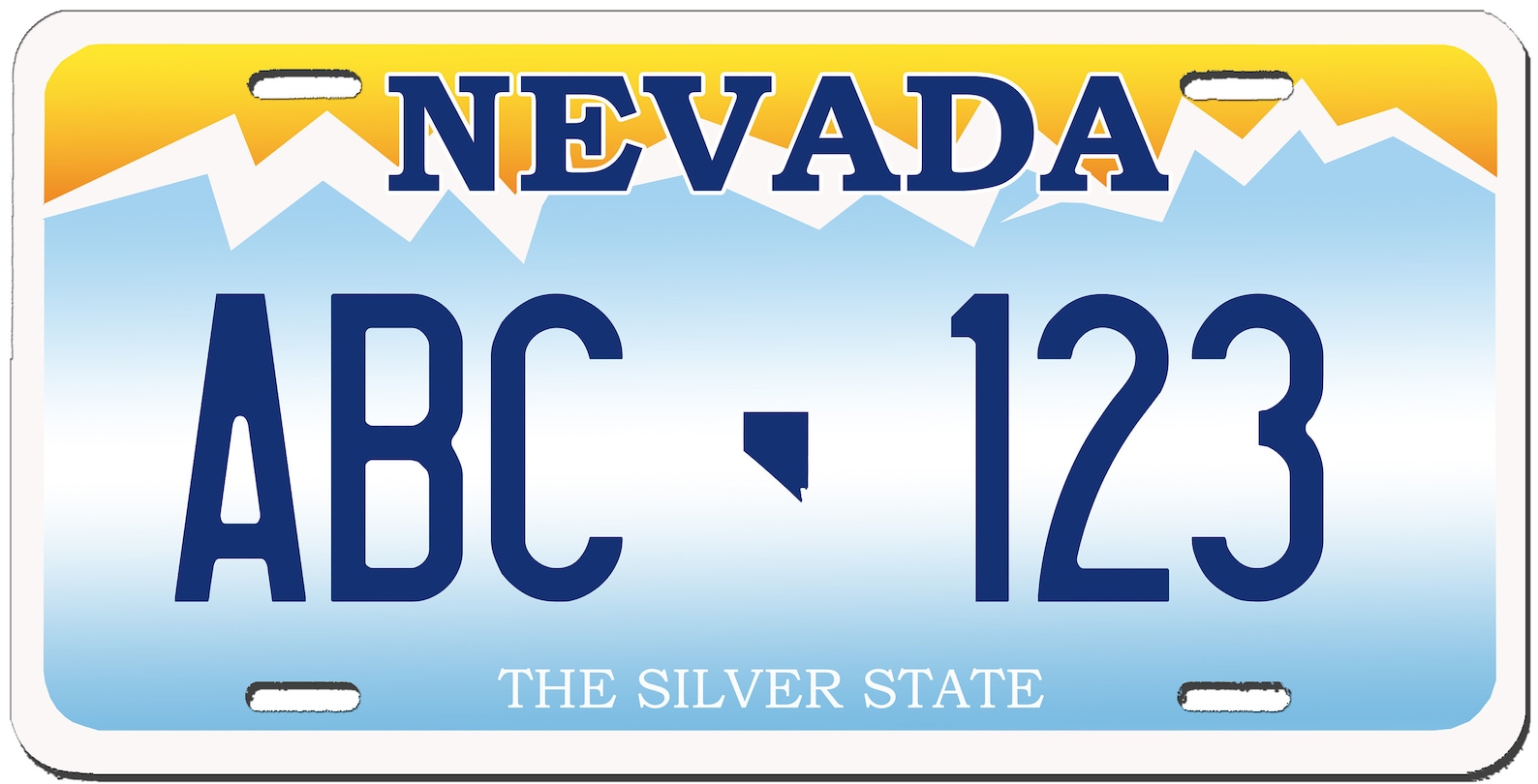 Nevada Custom Personalized License Plate Novelty Automobile - Etsy