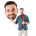 Jumbo Head on a Stick, Custom Face Cutout, Big Party Fat Head, Fan Face ...