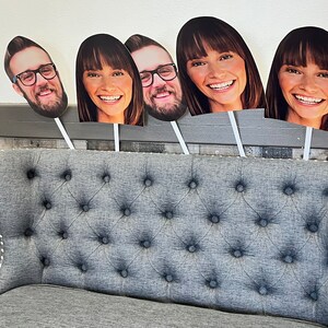 Face on a Stick, Custom Face Cutout, Party Prop Fat Head, Fan Face ...