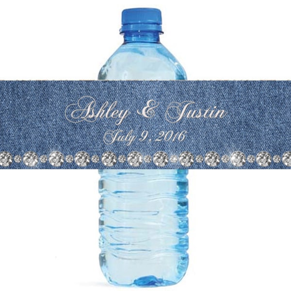 Denim and Diamonds Party Favors - Etsy