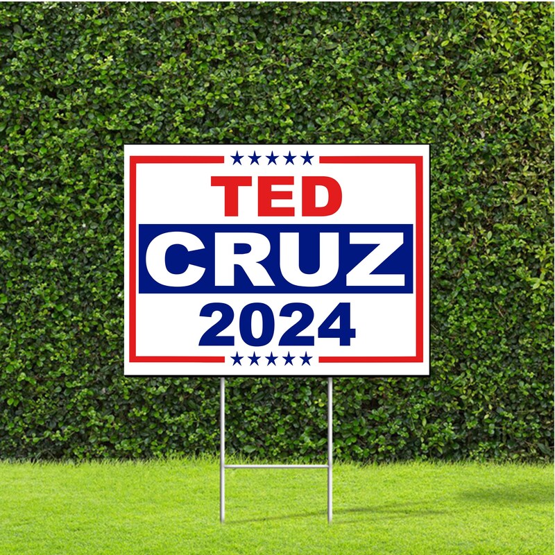Ted Cruz Yard Sign - Etsy