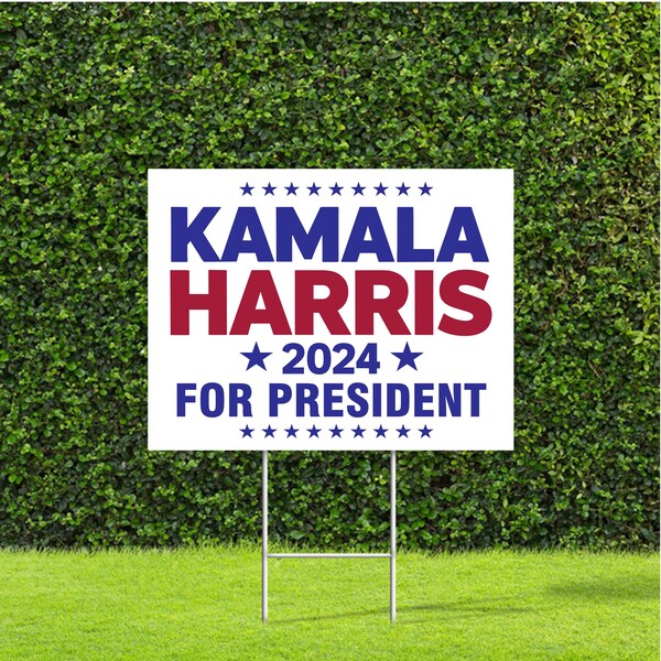 Harris for President Sign - Etsy