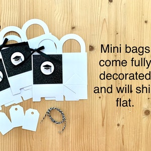 Graduation MINI Bag. Graduation Cap Party Favor. Gift Card - Etsy