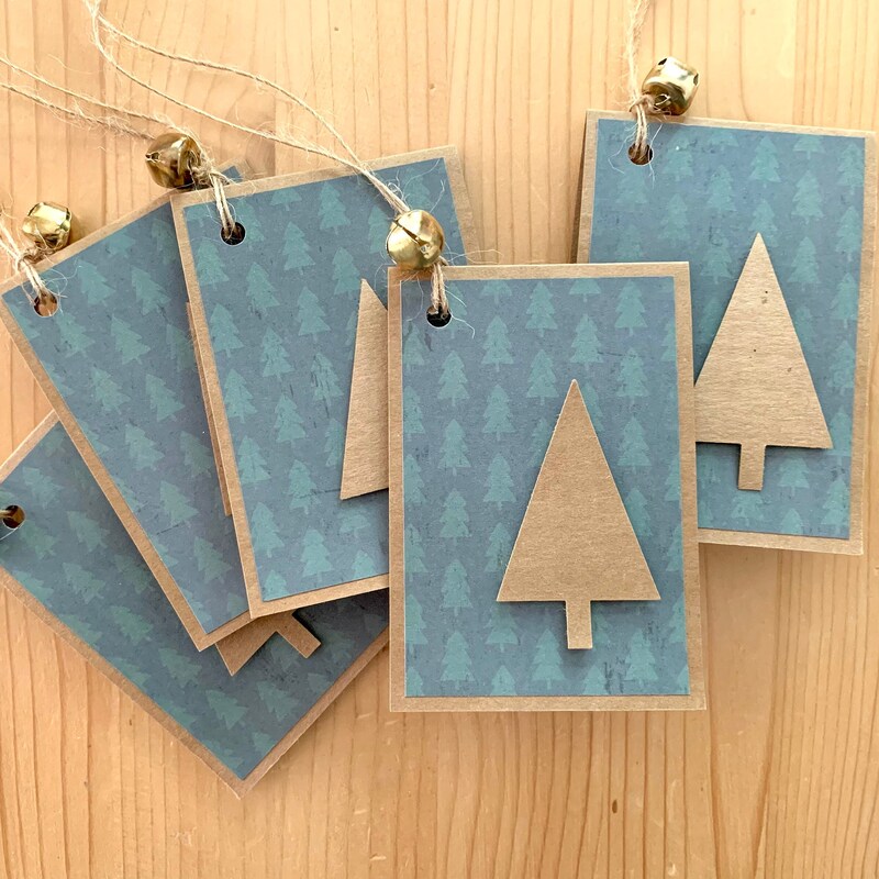 Kraft Christmas Tags - Etsy