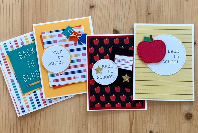 Back to School Cards. School Encouragement Greeting Card for | Etsy