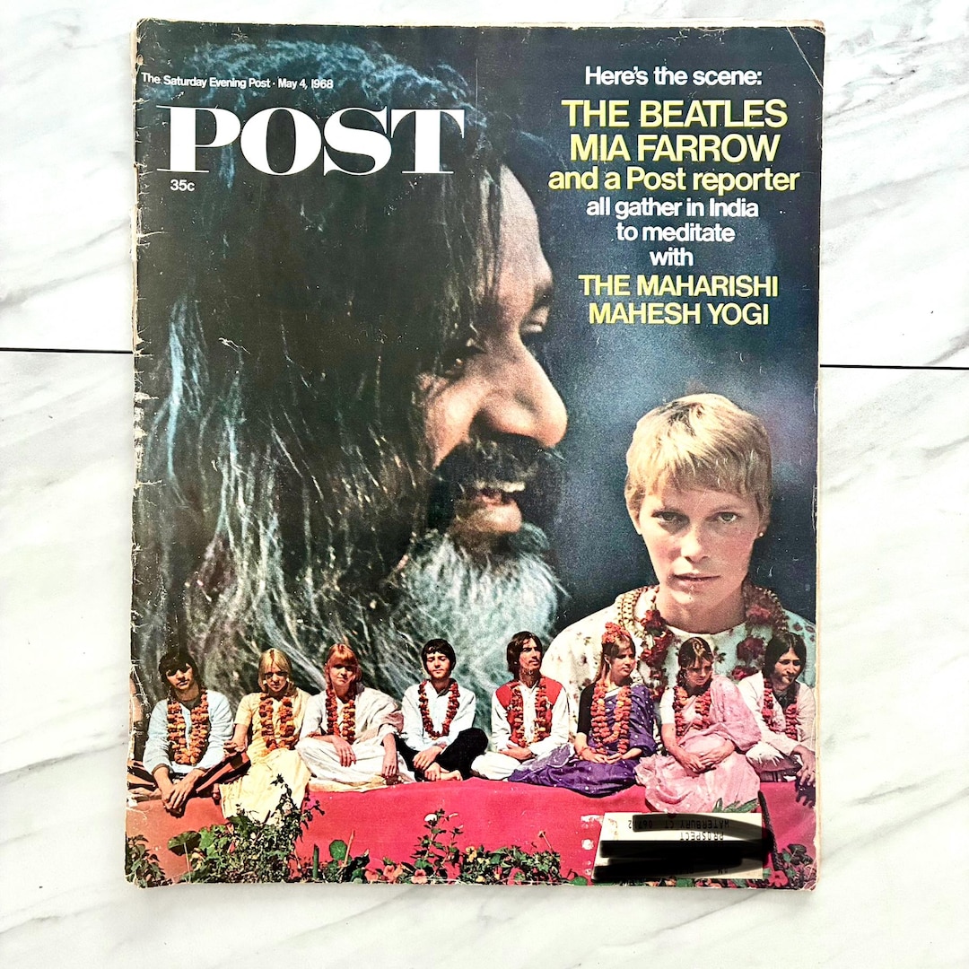 Vintage Magazine: the Saturday Evening Post. May, 4, 1968 - Etsy