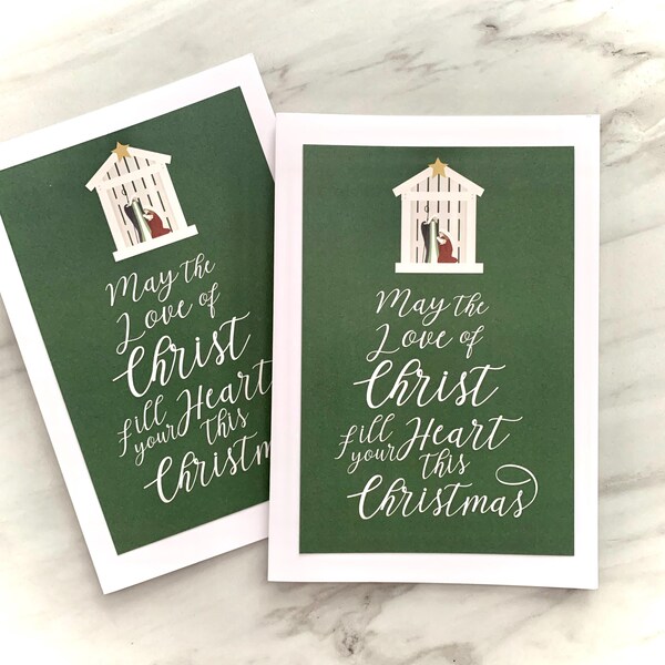 Religious Christmas Cards 2024 - Etsy