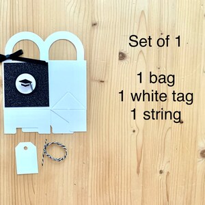 Graduation MINI Bag. Graduation Cap Party Favor. Gift Card | Etsy