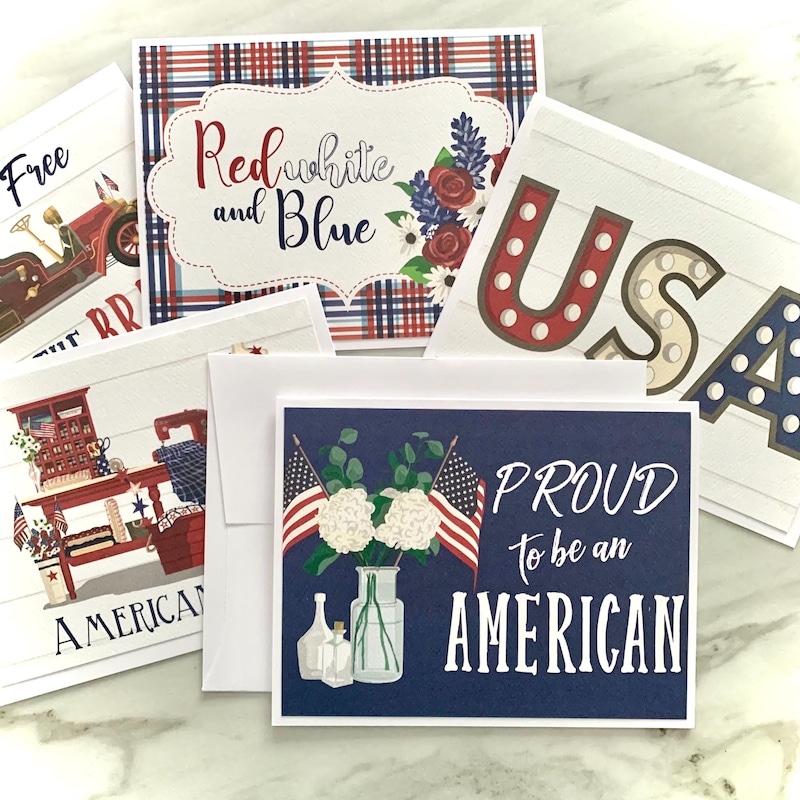 Patriotic Card - Etsy