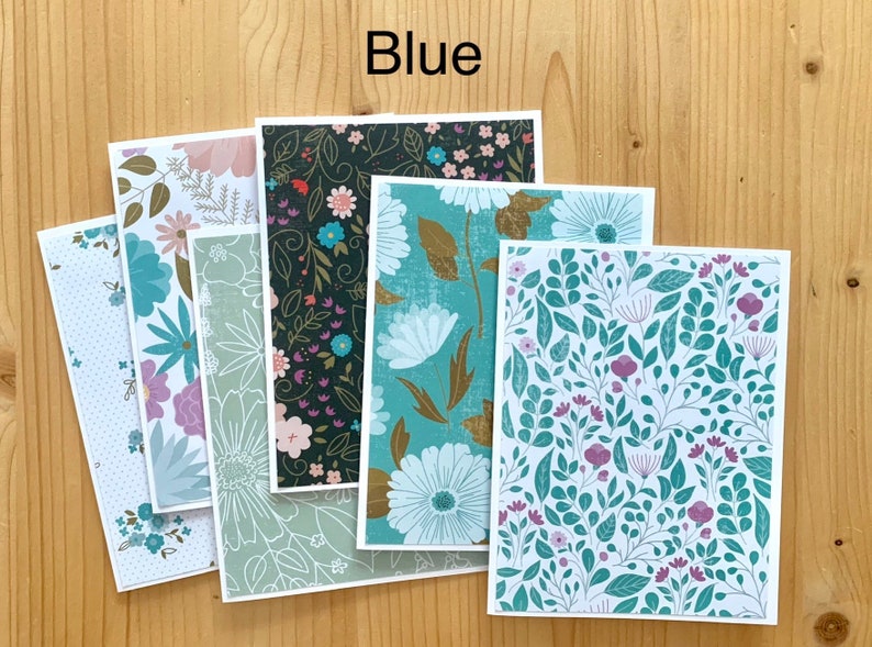 Floral Note Card Set. Blank All Occasion Cards. Choose Your - Etsy