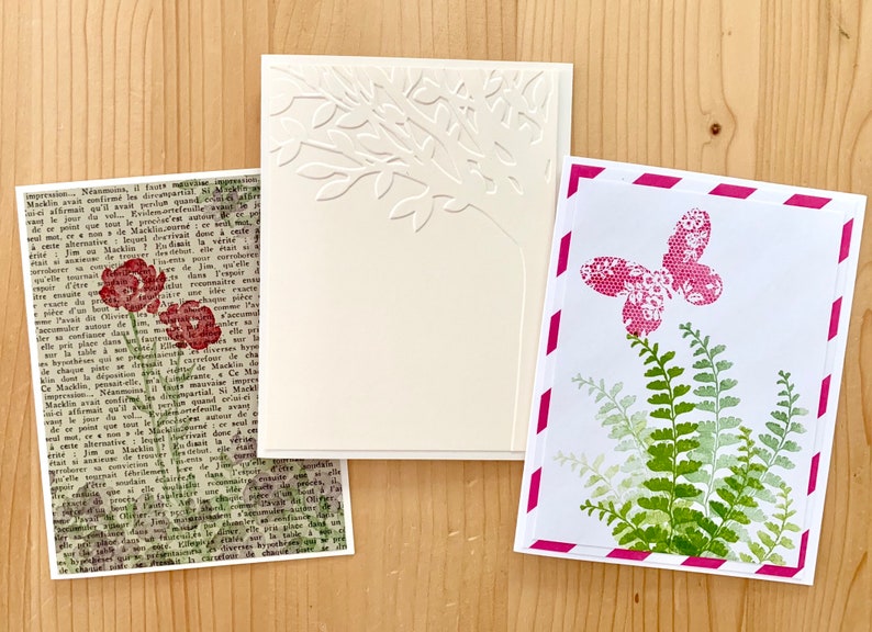 10 Blank Handmade Greeting Cards. All Occasion Cards. | Etsy