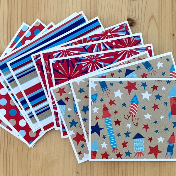 Handmade Patriotic Cards - Etsy