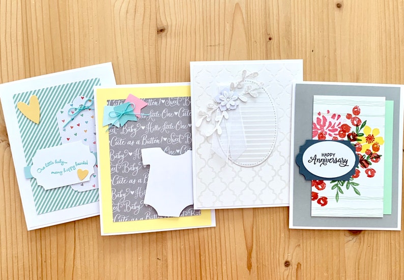 50 Handmade Cards. Set of Greeting Cards Variety Assortment. | Etsy