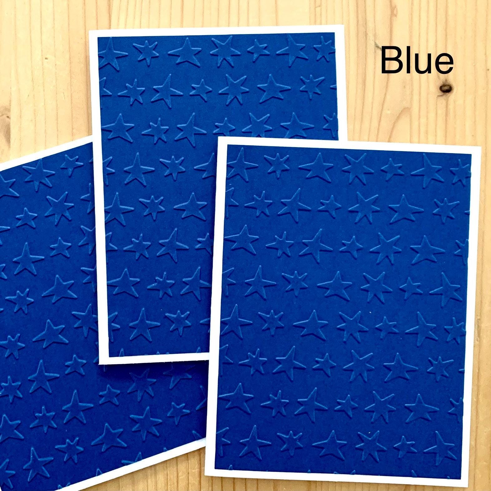 Embossed Star Card Set: Patriotic Red, White, and Blue Note Cards - Etsy
