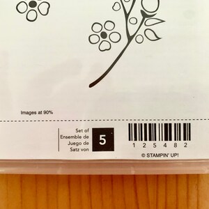 Stampin'up Bordering on Romance. Clear Mount Stamp Set 1125482 - Etsy