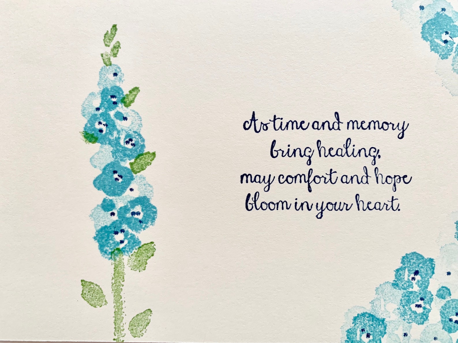 6 Handmade Sympathy Cards. Blank Sympathy Greeting Card Set - Etsy