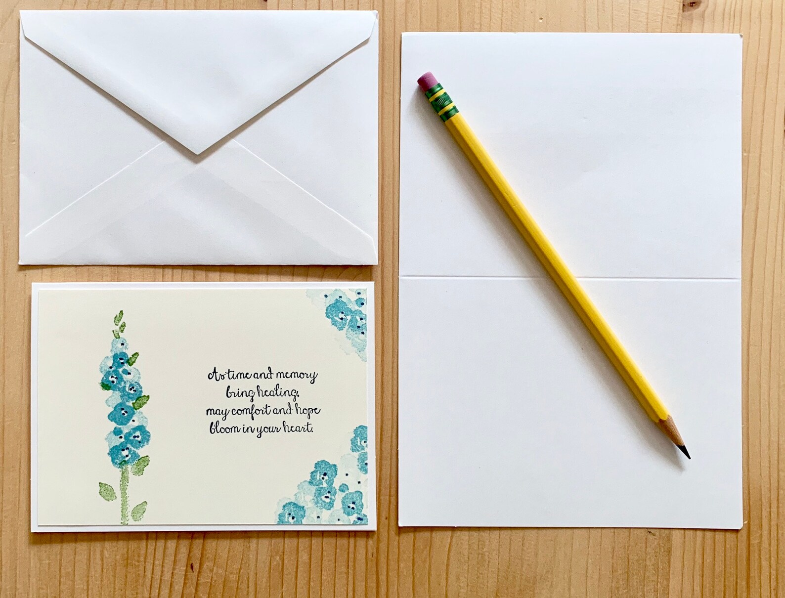 6 Handmade Sympathy Cards. Blank Sympathy Greeting Card Set - Etsy