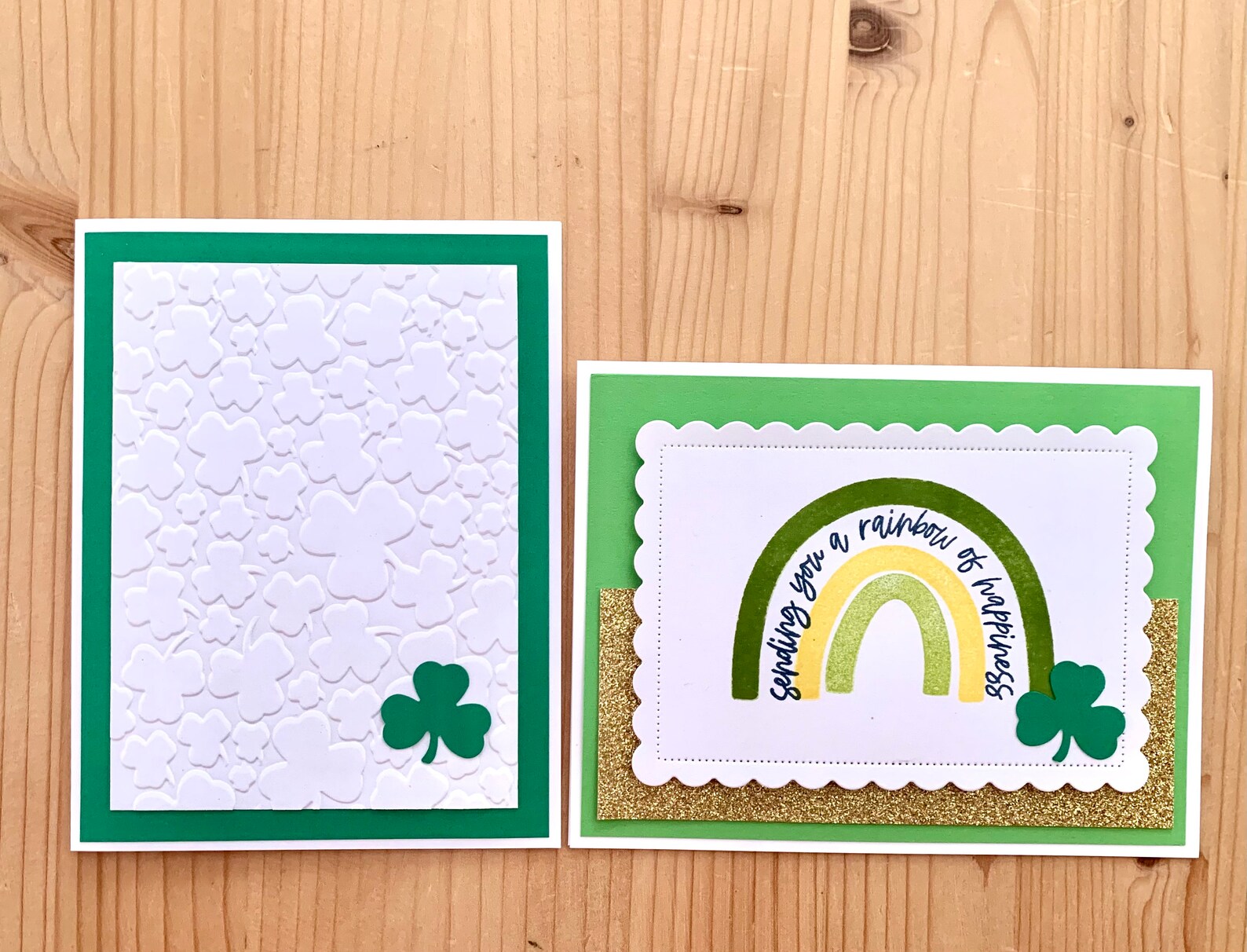 St. Patrick's Day Cards Variety Set of 4 Handmade - Etsy