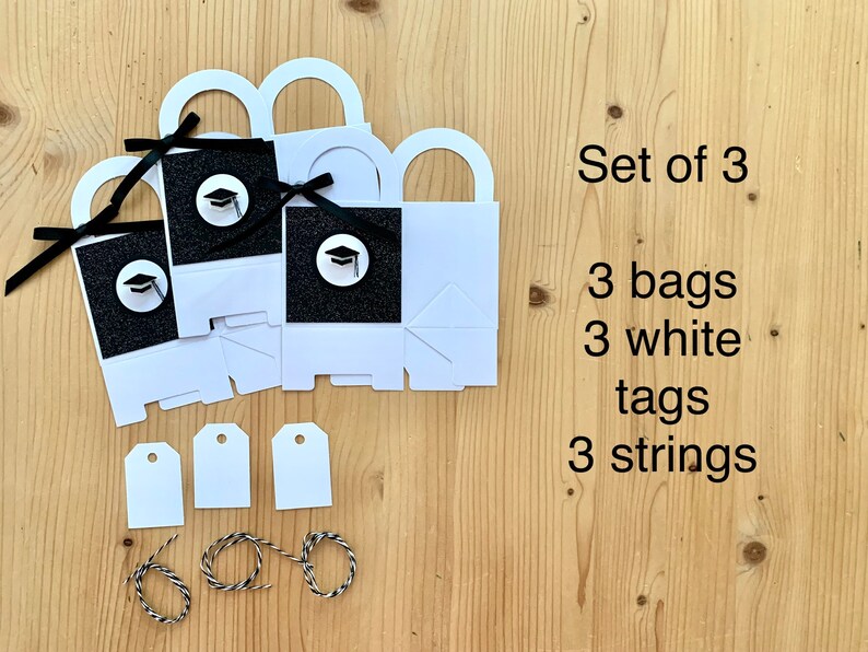 Graduation MINI Bag. Graduation Cap Party Favor. Gift Card - Etsy