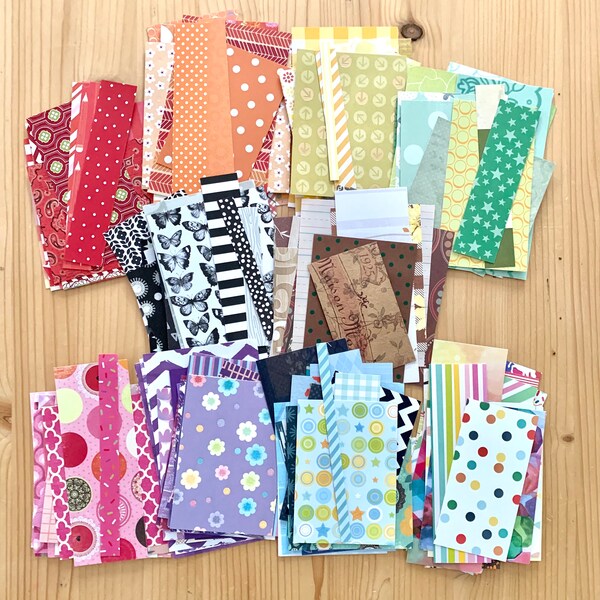 Paper Scrap Pack - Etsy